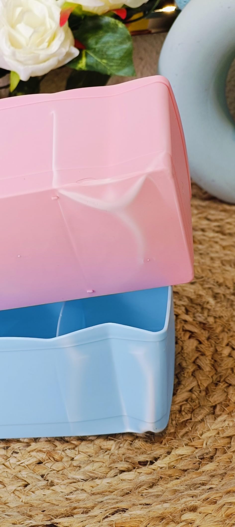 Sulfar 5-Compartments Socks/Handkerchief/Underwear Storage Box Socks ...