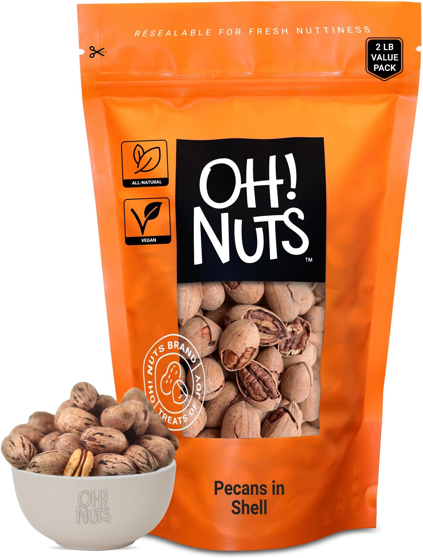 Amazon.com : Single A Pecans: Georgia Grown Premium In-shell Pecans 5 ...