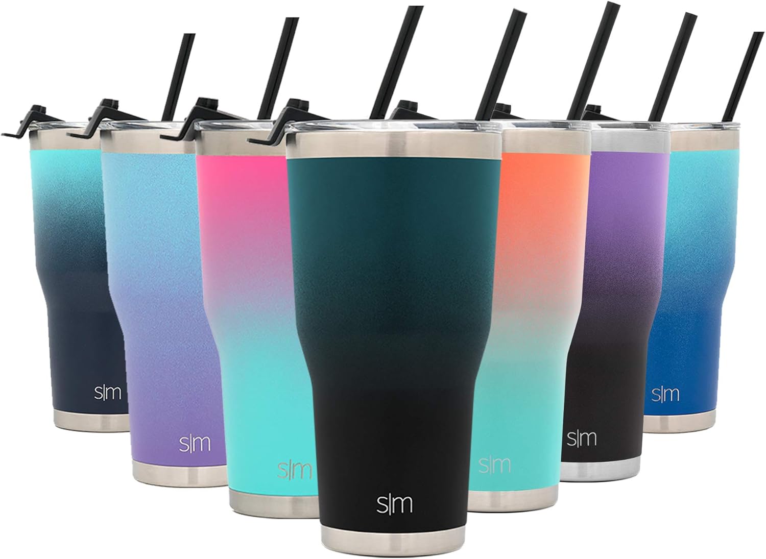Amazon.com: Simple Modern Cruiser Tumbler with Clear Flip Lid and Straw ...