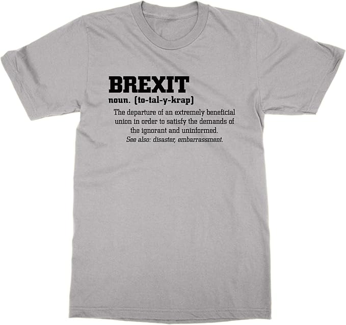 Brexit Definition T-Shirt : Amazon.de: Bekleidung