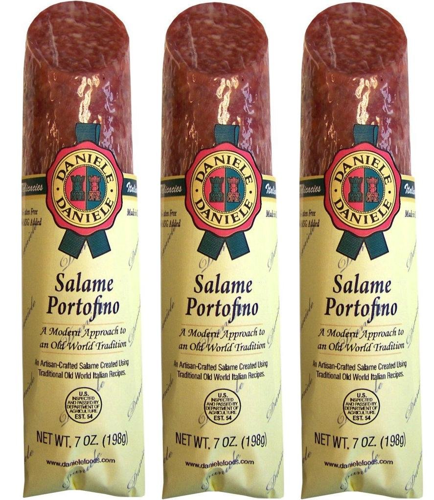 Amazon.com: Daniele Artisan Salame Portofino (Pack of 3) 7 oz Each ...
