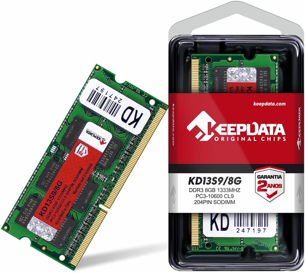 Memória Ram Notebook Ddr3 4gb 1333mhz Keepdata Kd13s9/4g | Amazon.com.br