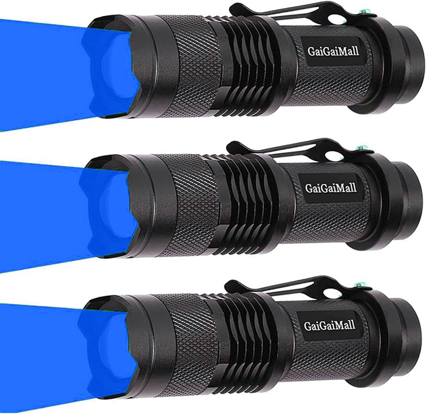 RaySoar 4 Pack Color Light 3-Mode Flashlight: Red Light Flashlight ...