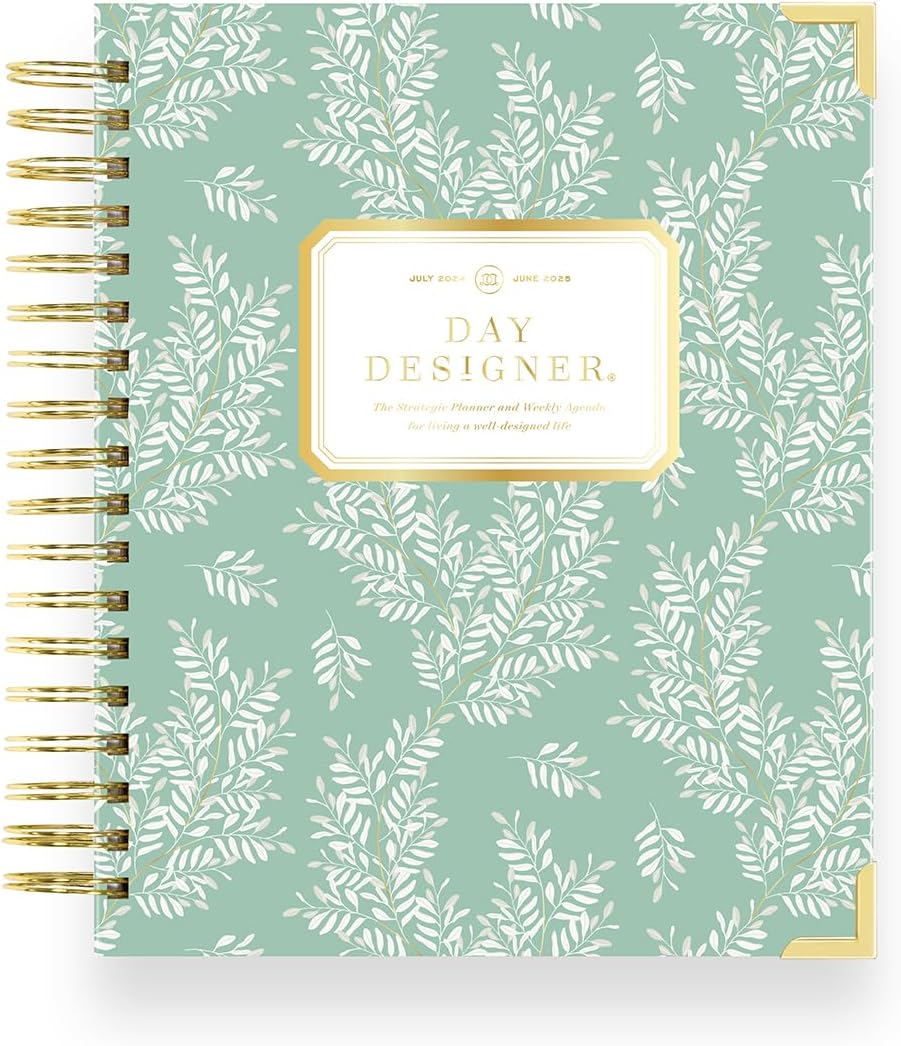 Amazon.com : Day Designer 2024-2025 Mini Daily Planner, July 2024 ...