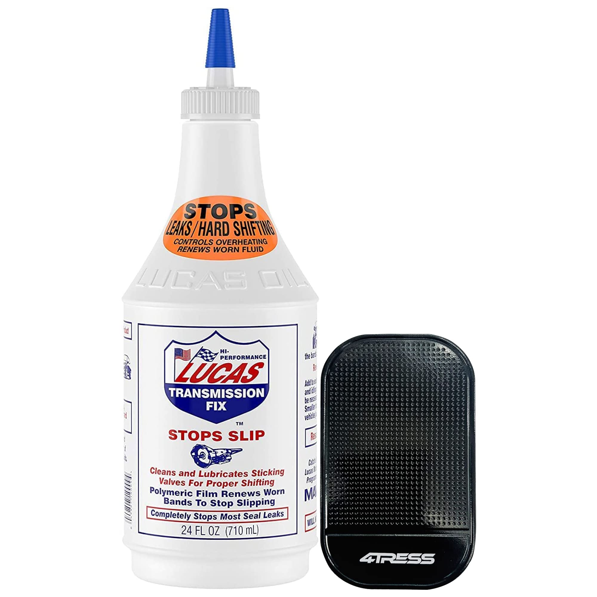 Lucas-Oil 10009 Transmission Fix with 4TRESS Non Slip Car Dash Mat ...