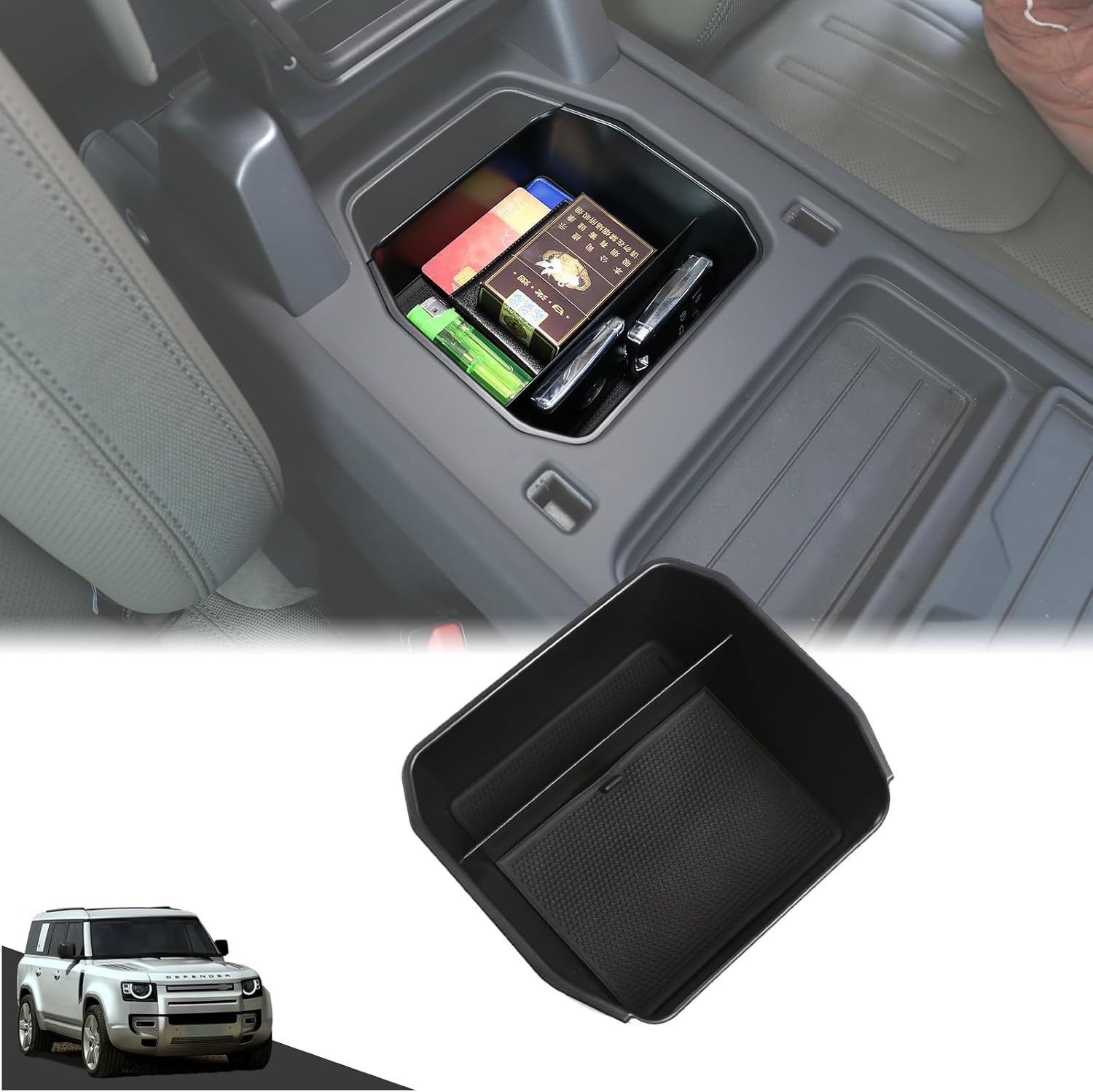 Amazon.com: HIRUFAIT Center Console Organizer Tray Compatible with Land ...
