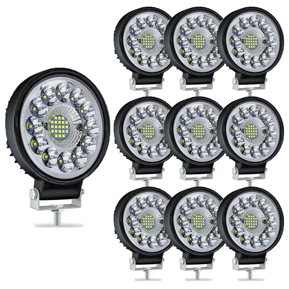 Amazon.com: WINBANG LED Tractor Work Lights, 4 Inch LED Pods Lights 99W ...