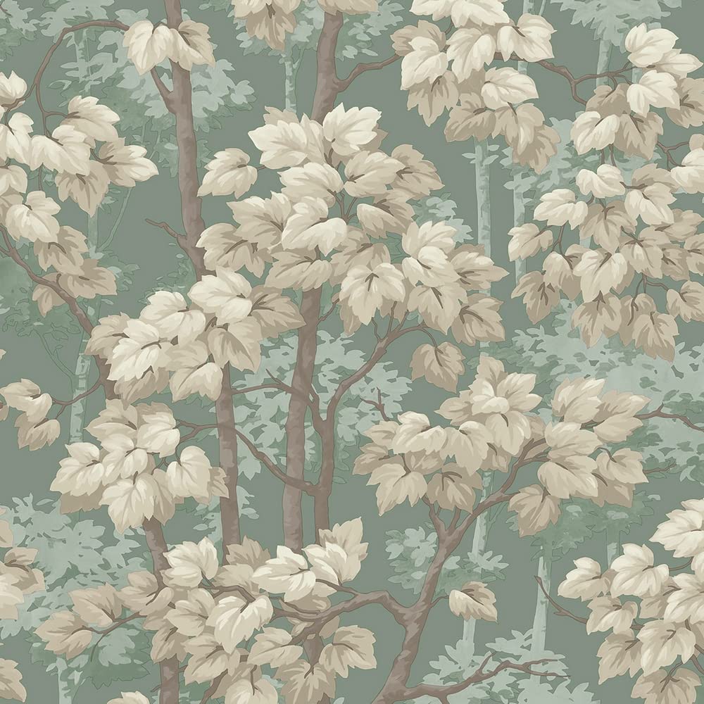 Belgravia Décor Rivington Tree Wallpaper - Modern Wallpaper for Living ...