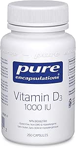 Pure Encapsulations Vitamin D3 - Immune & Bone Health Support
