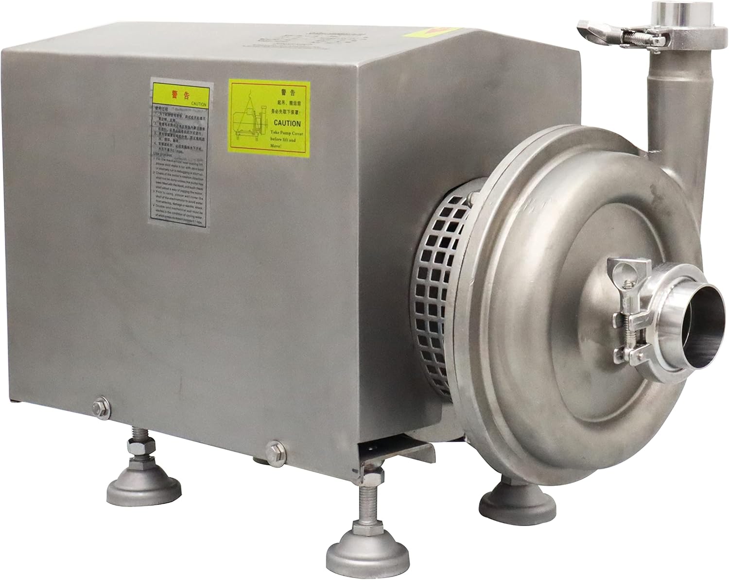 TECHTONGDA 5T/H Sanitary Grade Beverage Pump Stainless Steel Liquid ...