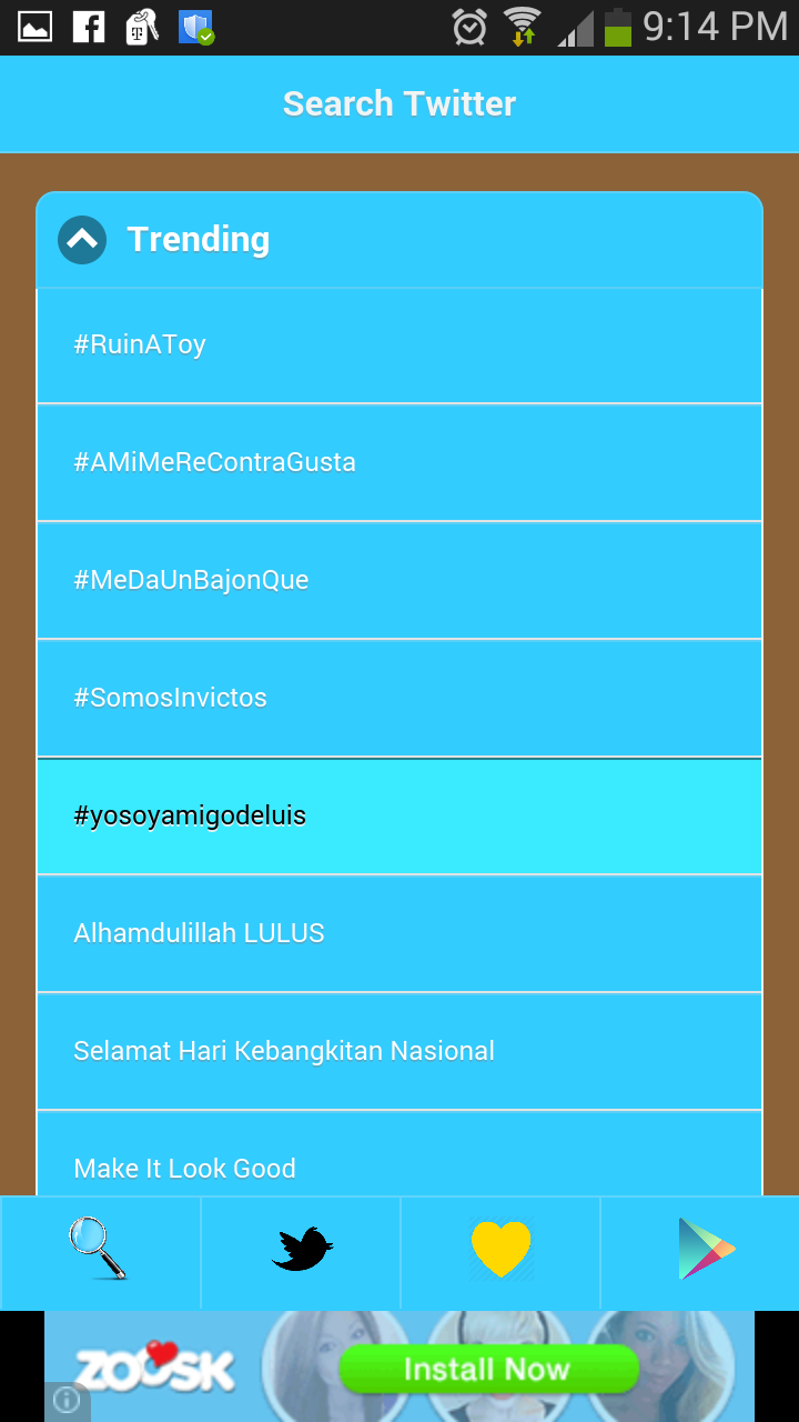 Tweets Finder Pro - App on Amazon Appstore