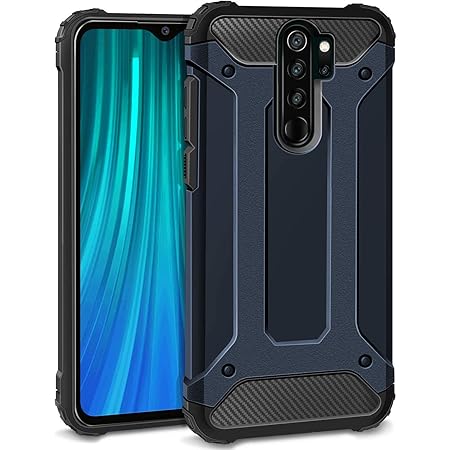 KAPAVER ® Rugged Armor TPU Back Cover Case for Xiaomi Redmi Note 8 Pro ...