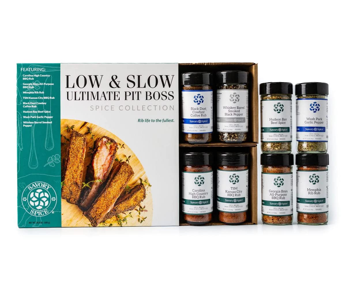 Amazon.com : Savory Spice Low & Slow Ultimate Pit Boss Spice Collection ...