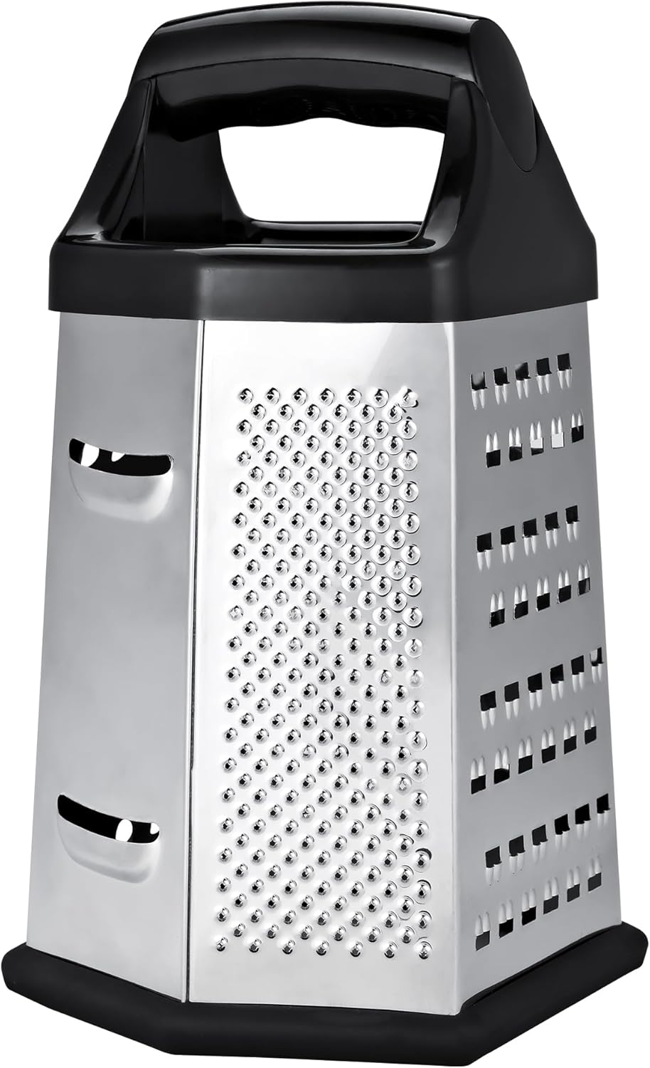 Amazon.com: Welsteepse Cheese Grater-Stainless Steel,6 Sides-Box Grater ...