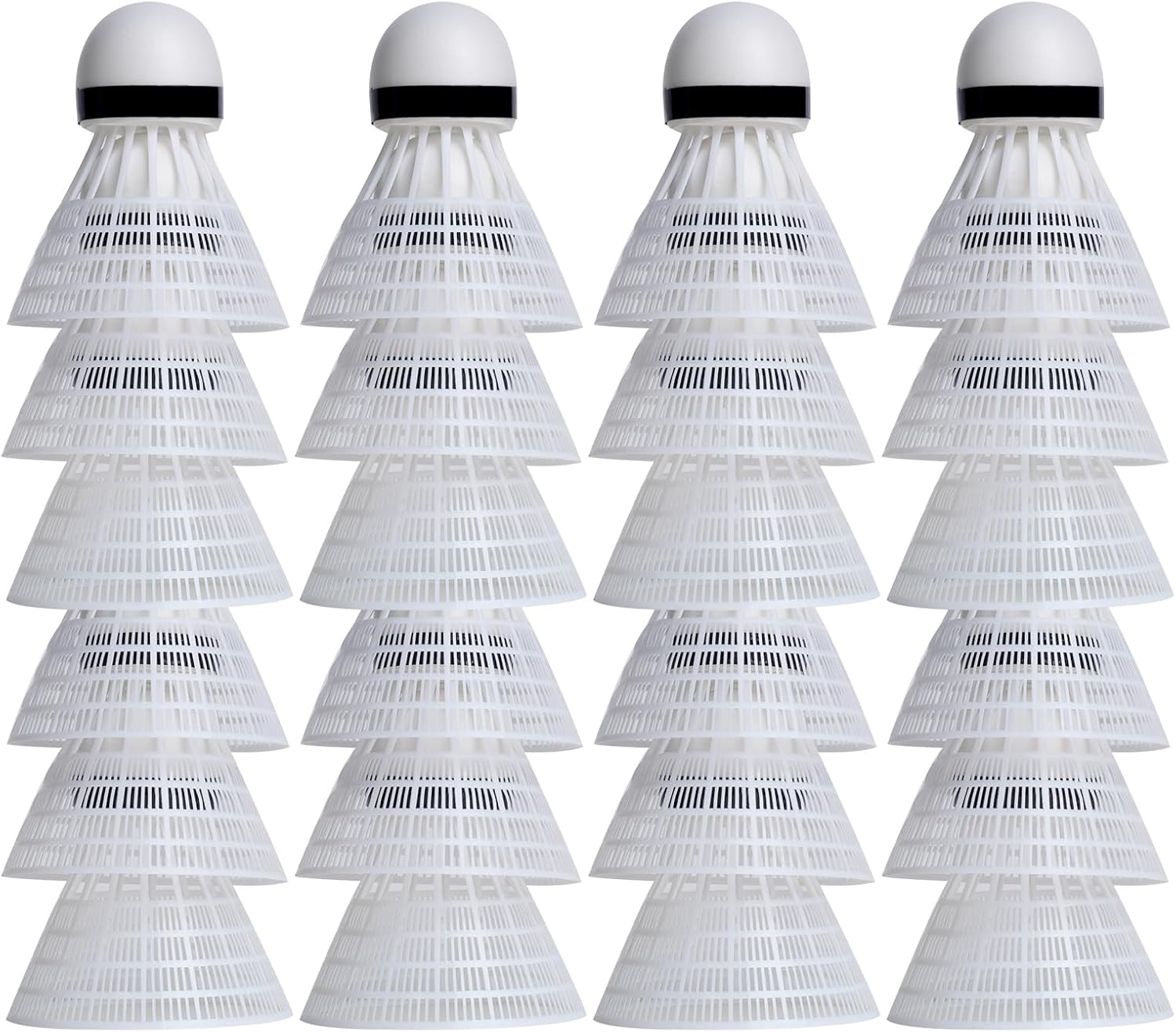 Amazon.com : Furlihong 24 Pack Badminton Shuttlecocks for Baseball ...