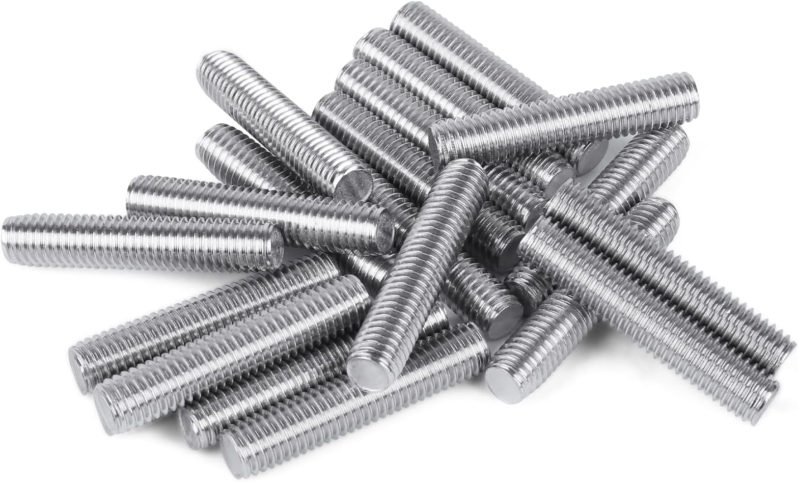 Fully Threaded Rods Uxcell 10Pcs M6 X 60mm Threaded Rods - 304 ...