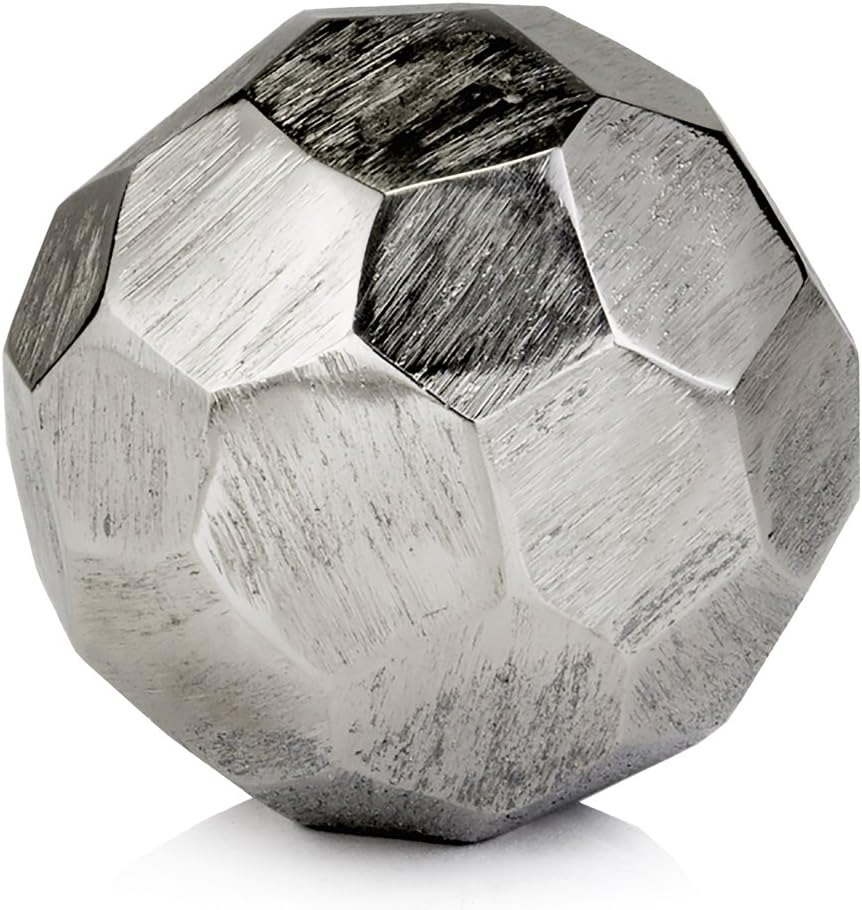 Amazon.com: Modern Day Accents 3618 Facetado Silver Sphere, Filler ...