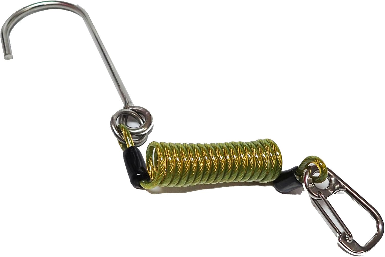 Amazon.com : Scuba Diving Reef Hook Drift J-Hook with 1.2M Spiral Coil ...