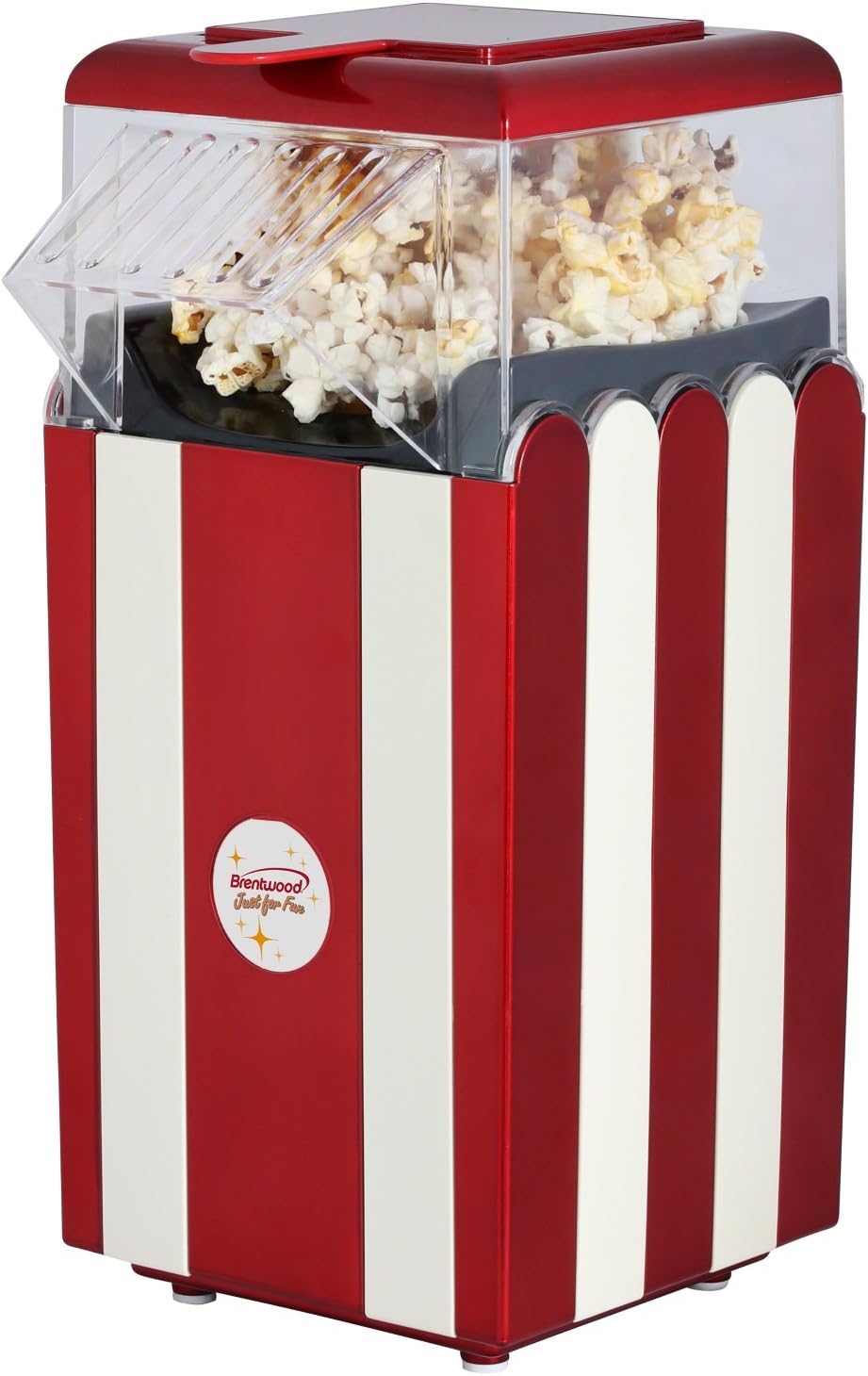 Amazon.com: Brentwood Classic Popcorn Machine – Popcorn Maker Pops 8 ...