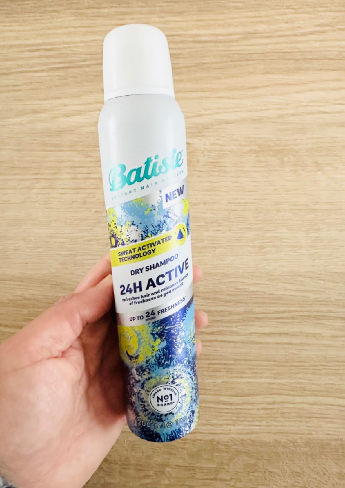 Batiste Dry Shampoo, 24H Active Waterless Shampoo, No Rinse Shampoo ...