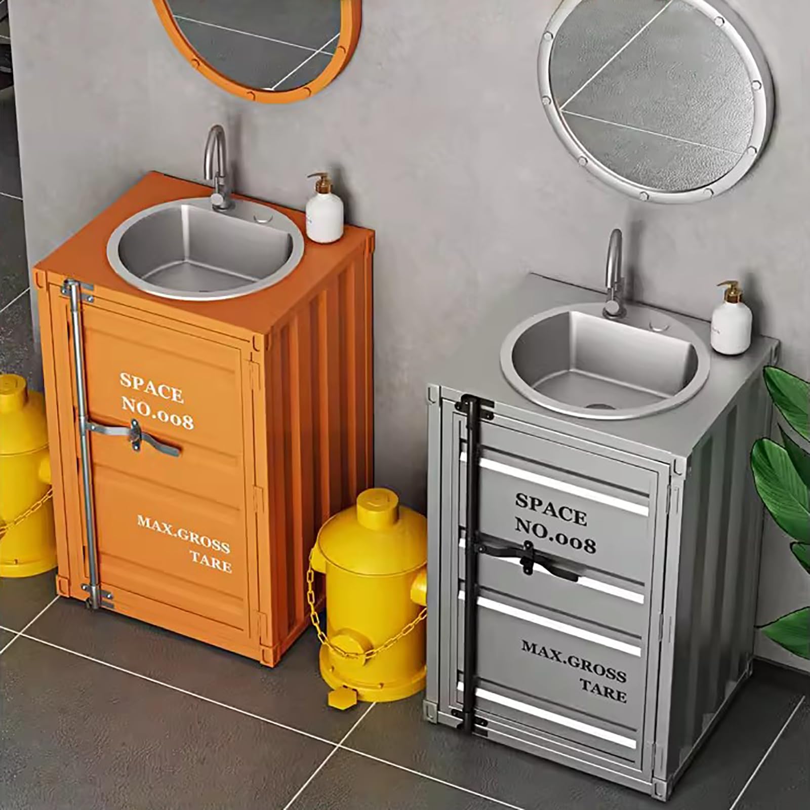 Industrial Single Vanity Style How To Create An Industrial Style
