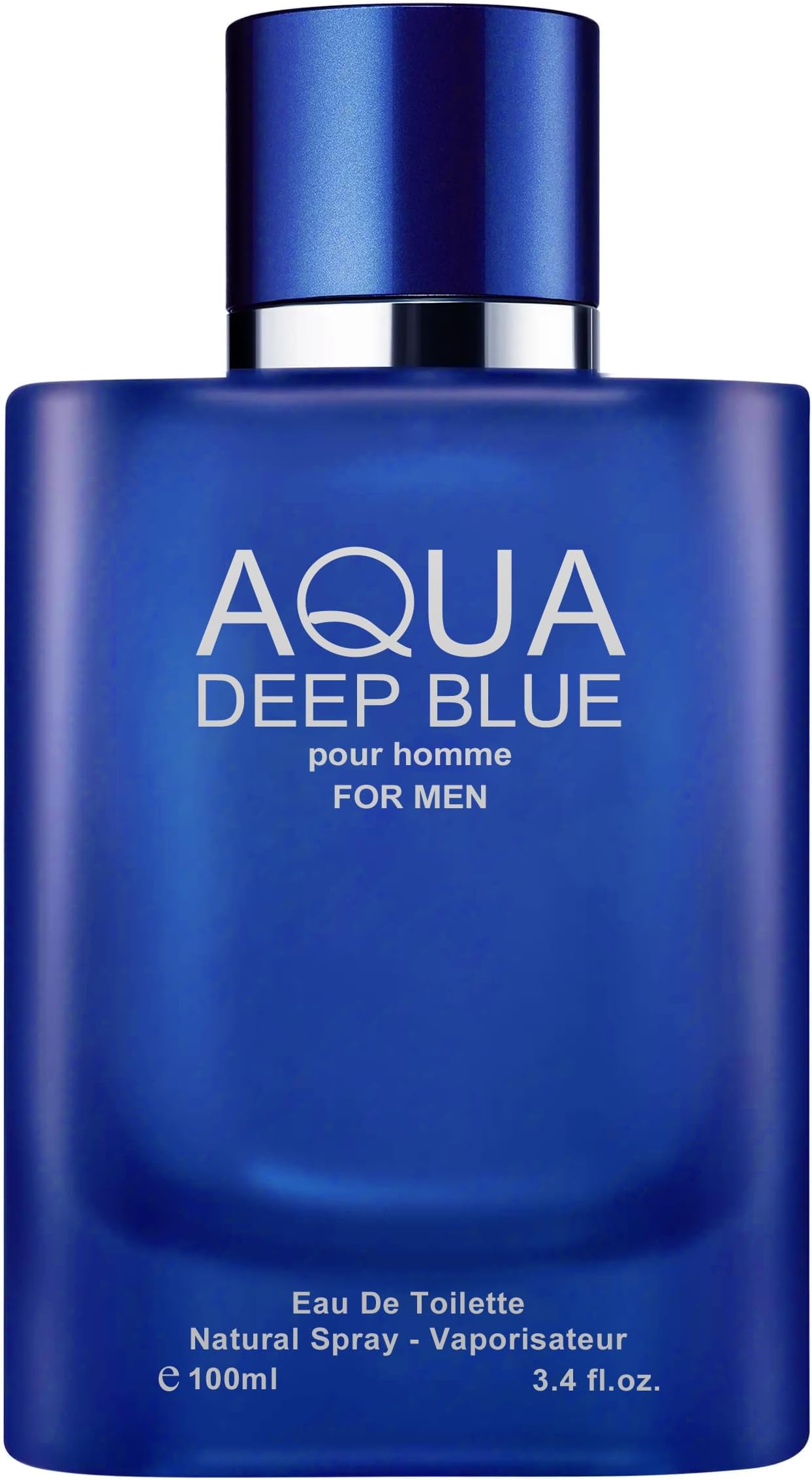 Amazon.com : A CENTER Aqua Deep Blue Cologne for Men Natural Spray ...