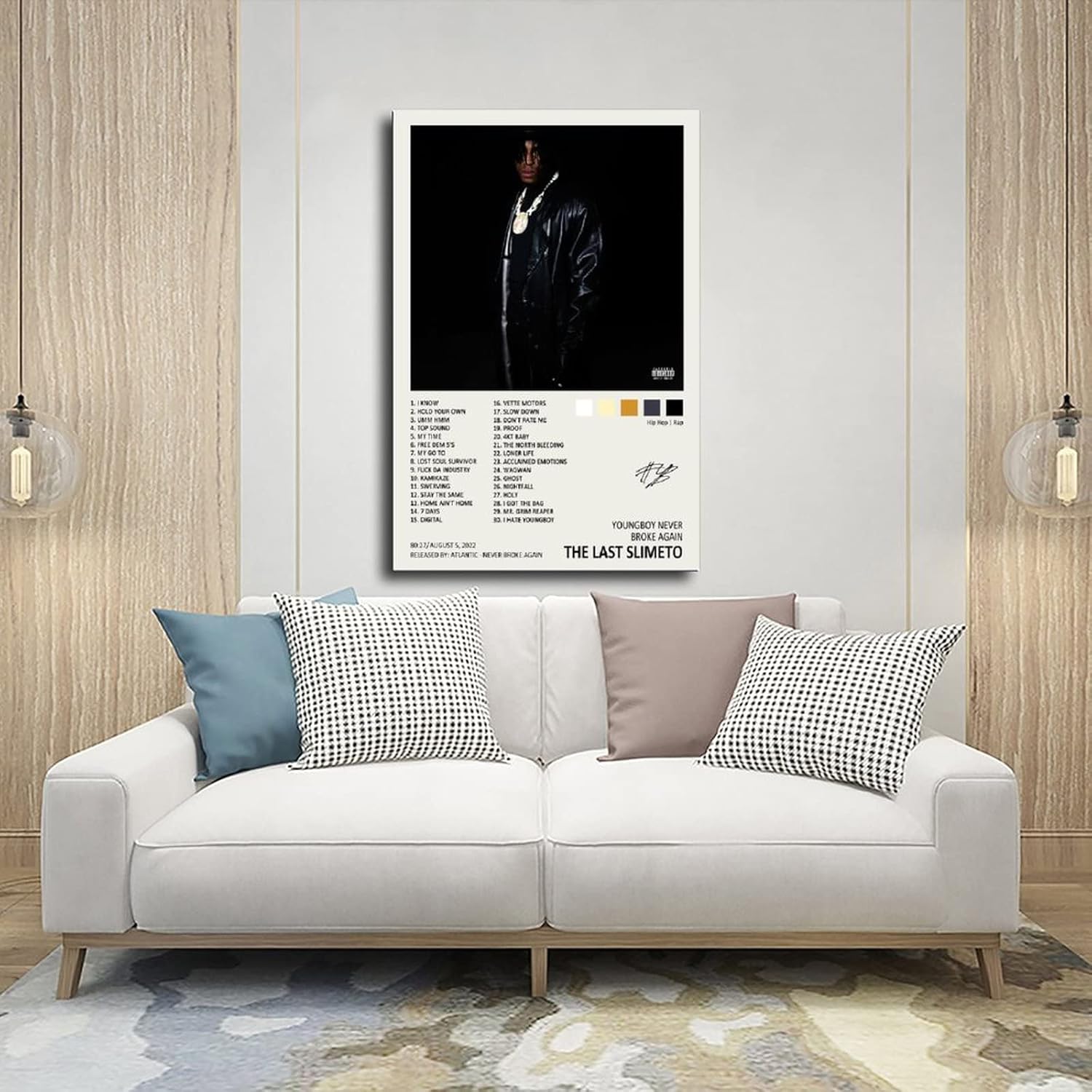 TOBIANG Póster de Youngboy The Last Slimeto – Póster de la portada del ...