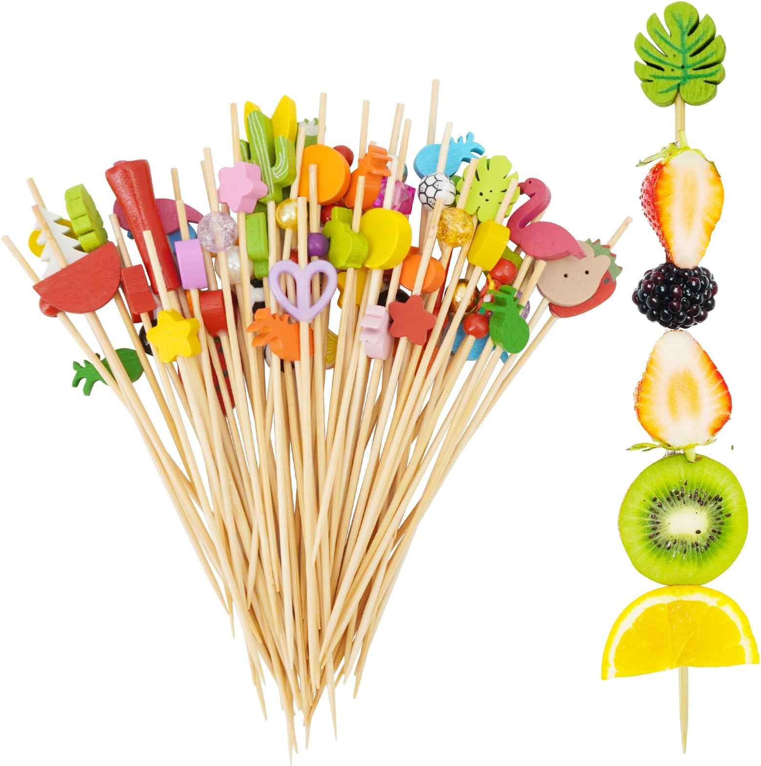 Blank Toothpick Flag Small Mini Labeling Marking DIY Stick Flags for ...