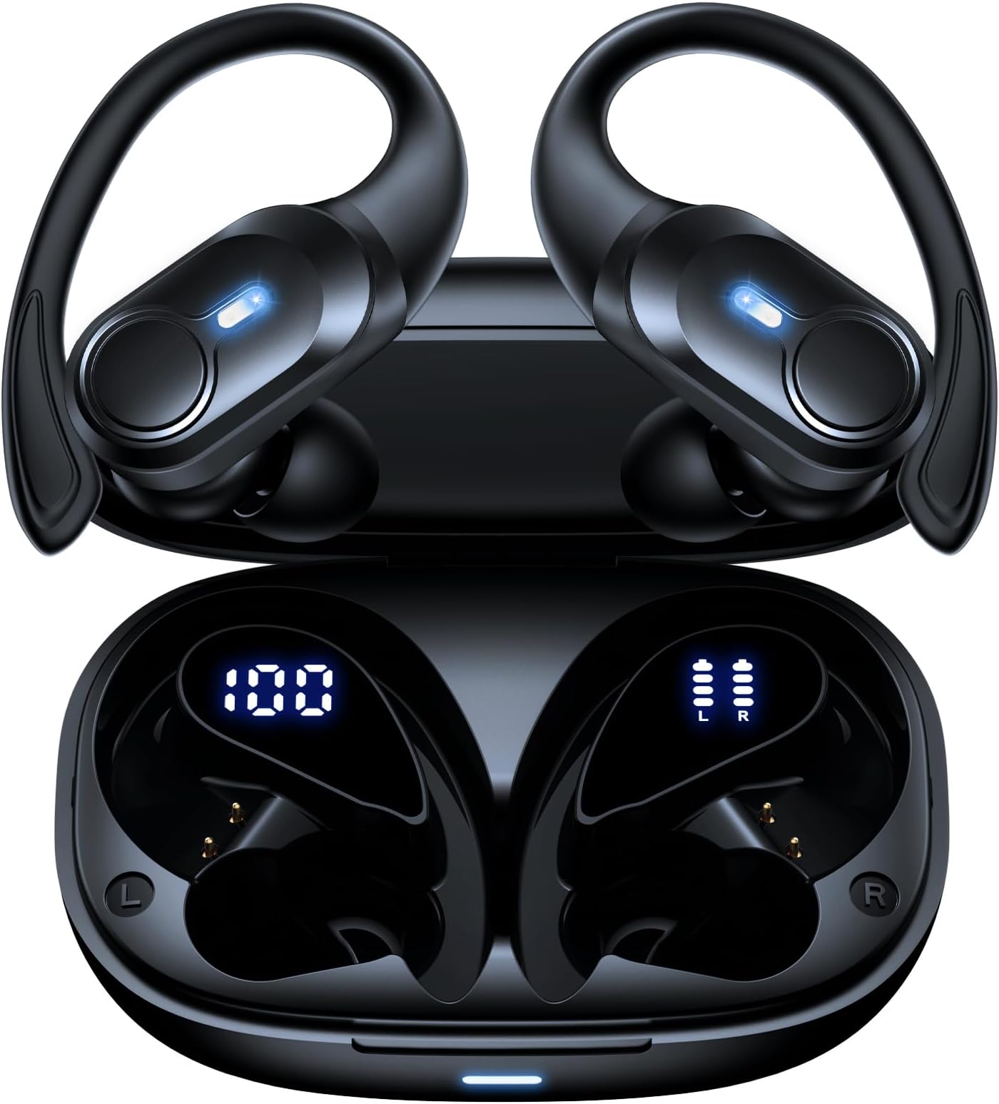Wireless Earbuds Bluetooth Headphones 70hrs Playback Ear Buds IPX7 ...