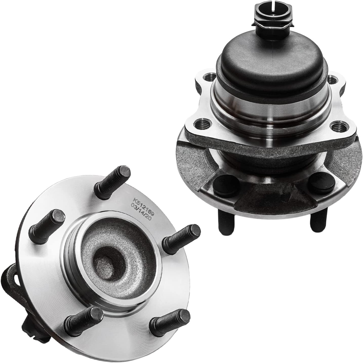 Amazon.com: Detroit Axle - 4 Front & Rear Wheel Bearing Hubs for 2012 ...