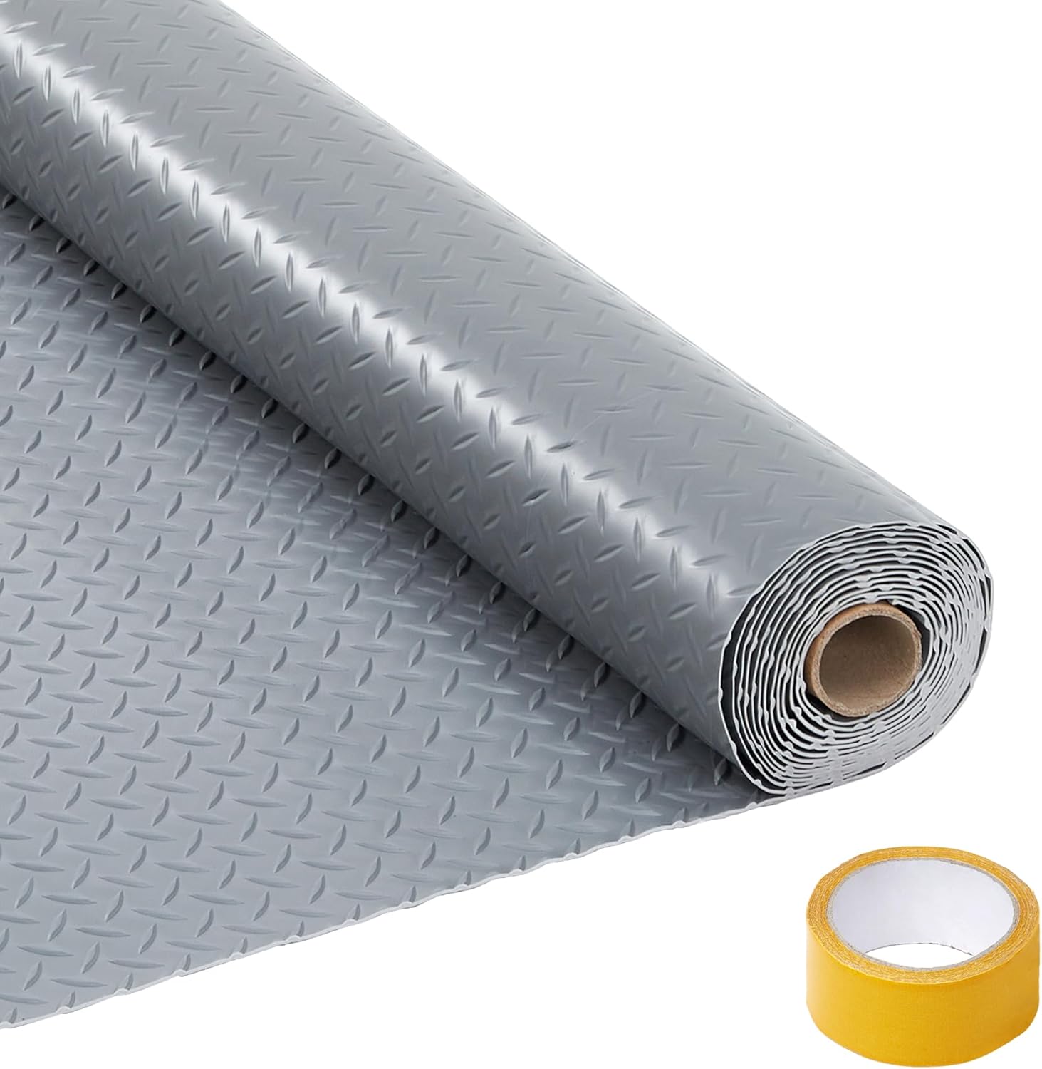 Amazon.com: 8x20 FT Garage Floor Mat, 2.8Mm Thickened Non-Slip PVC ...