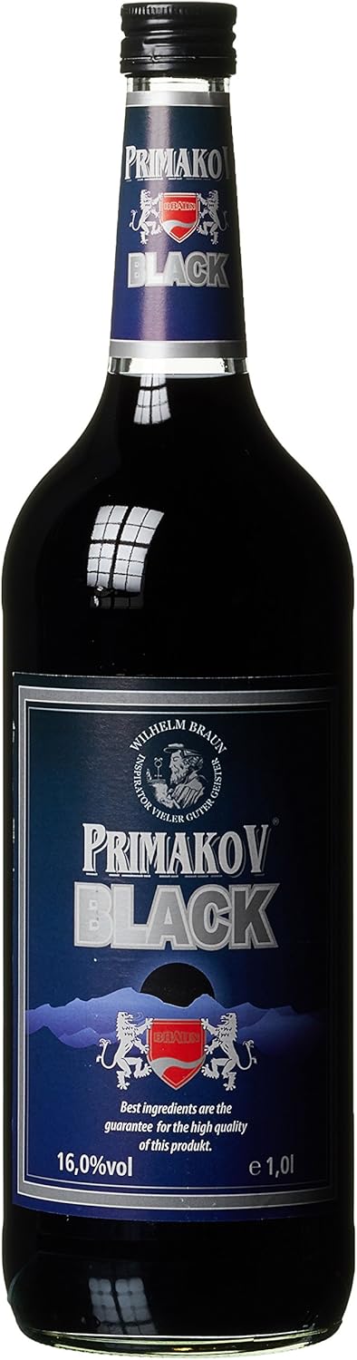 Primakov Black Vodka-Liqueur (1 x 1 l) : Amazon.de: Lebensmittel & Getränke