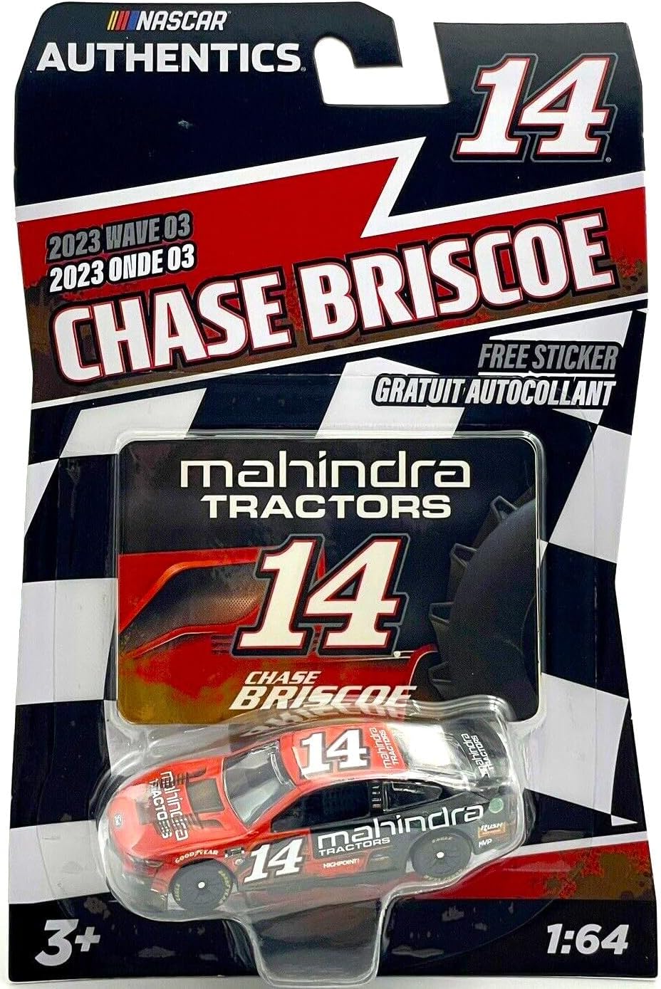 Amazon.com: Next Gen Nascar Authentics 1:64 Scale Free Sticker (Chase ...