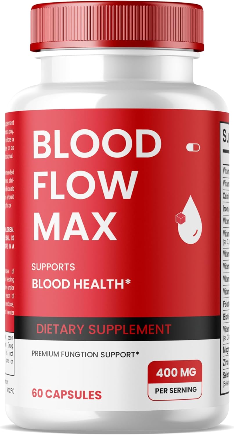 Amazon.com: (1 Pack) Blood Flow Max Capsules, Blood Flow Max Advanced ...