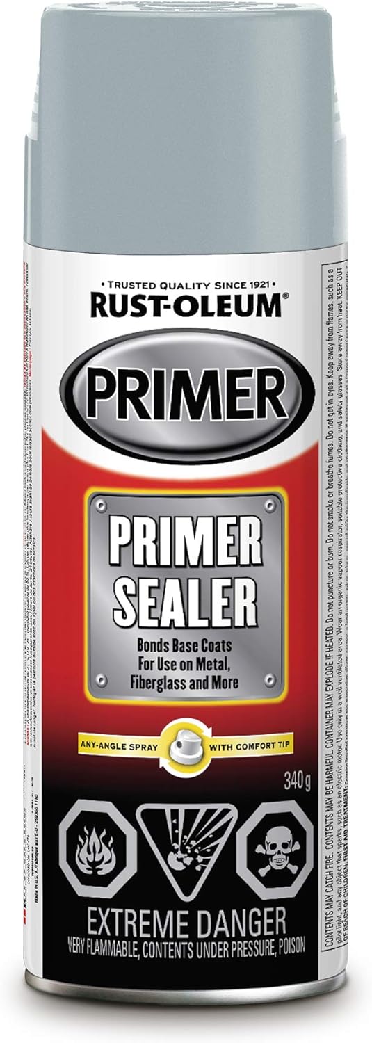 Rust-Oleum Automotive Primer Sealer in Light Gray, 340g, Primer ...
