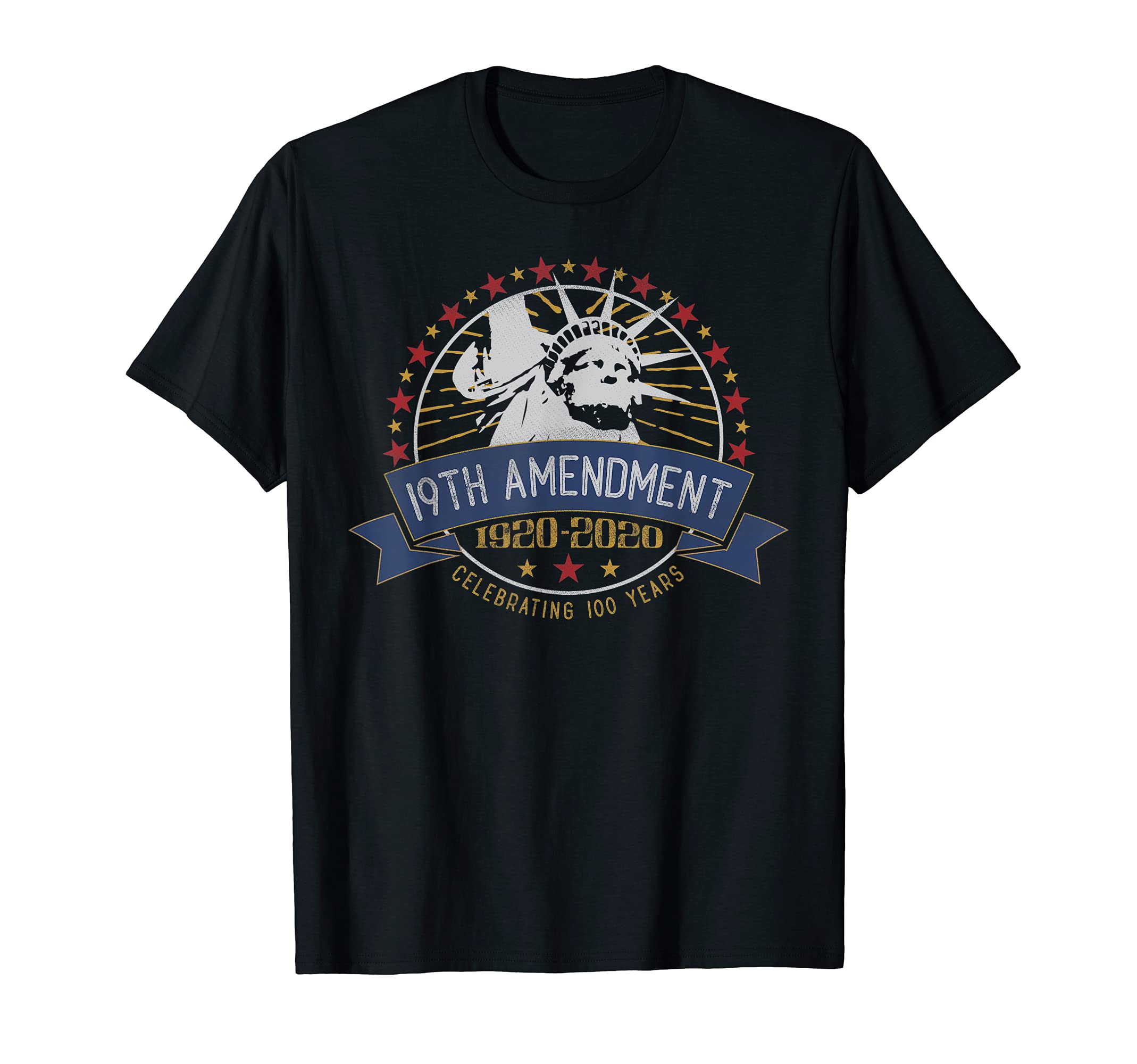 Amazon.com: Women's Vote Suffragette T Shirt 19th Amendment Centennial ...