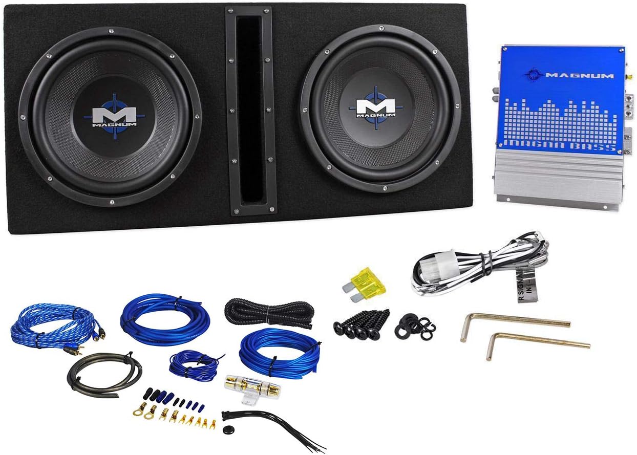 Amazon.com: MTX 12 Inch 1200 Watt 4 Ohm Dual Loaded Car Audio Subwoofer ...