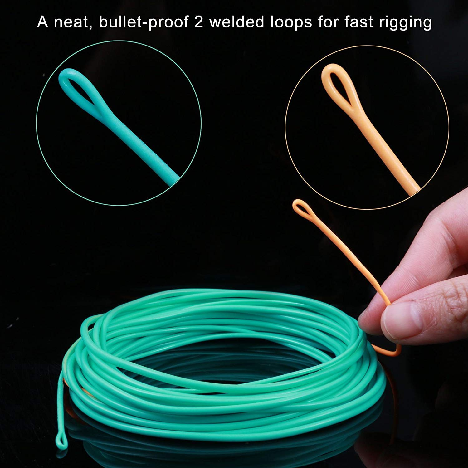 MAXIMUMCATCH Skagit Shooting Head Fly Line 200GR-650GR 17FT-29FT with 2 ...