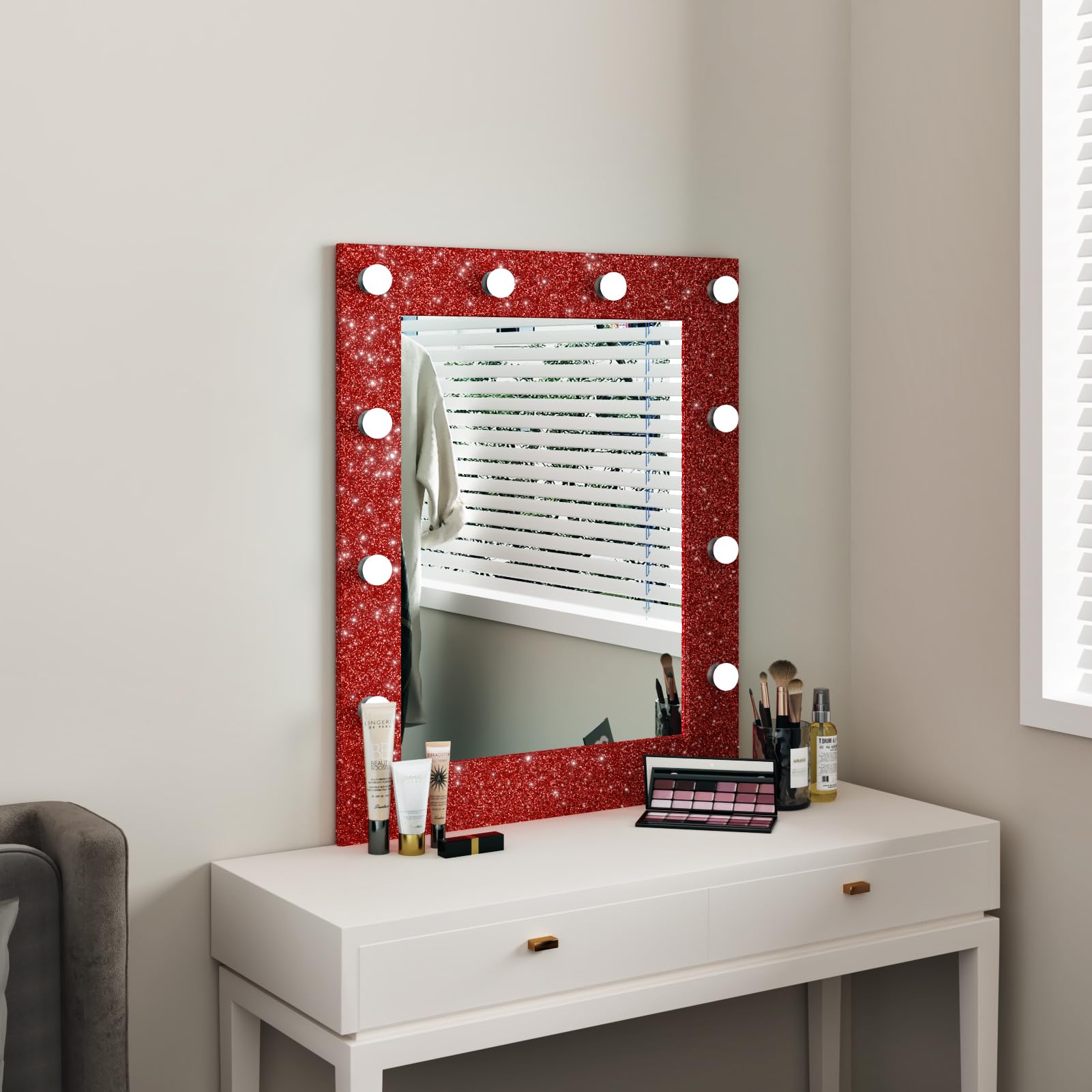 Snapklik.com : Thick Red Wallpaper Glitter Bulletin Board Border Self ...