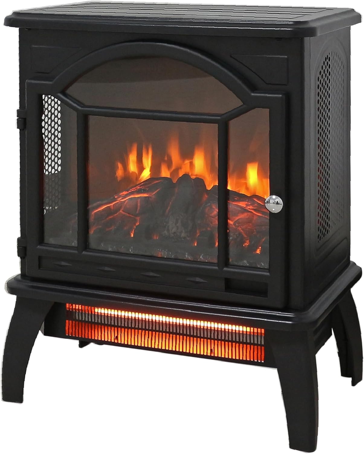 Amazon.com: UPYOOE Electric Fireplace, 18 Inch Infrared Quartz ...