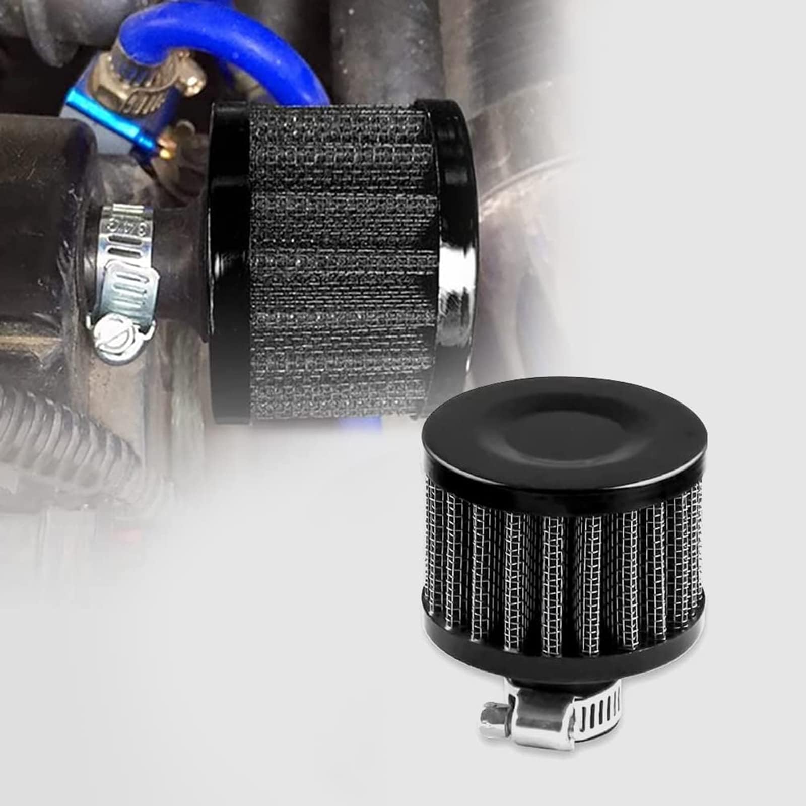Amazon.com: RYANSTAR 12mm Air Filter Cold Air Intake Filter Breather ...