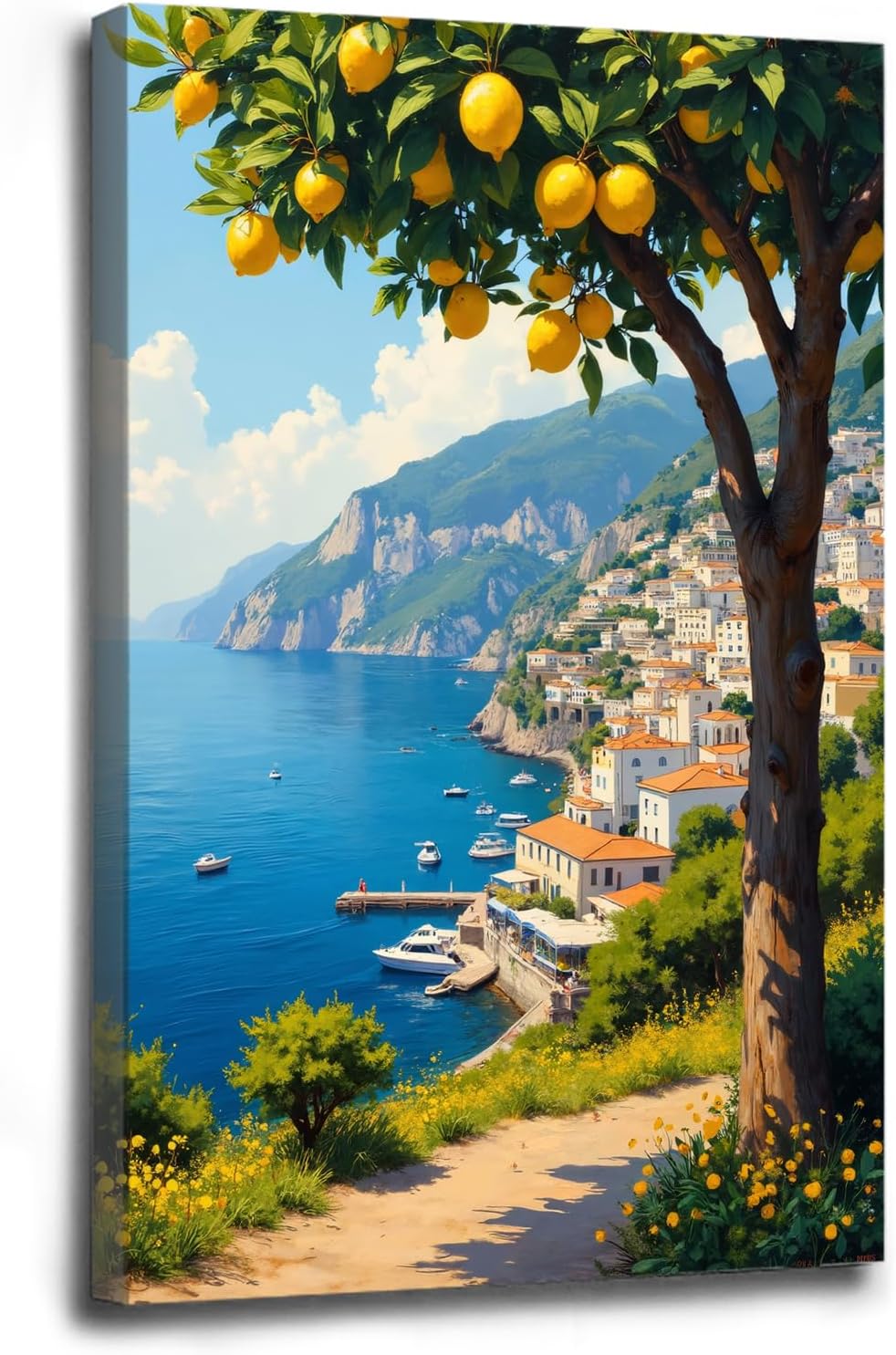 Amazon.com: Transform Your Walls with Italy's Amalfi Coast Lemon Tree ...