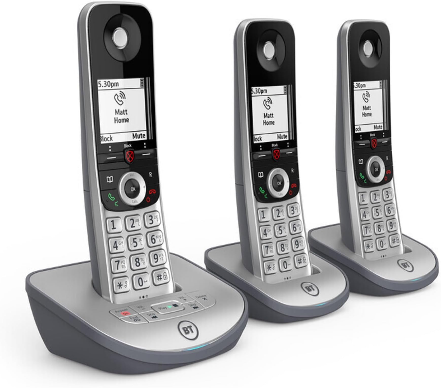 BT Advanced Z Cordless Landline House Phone, 100 Percent Nuisance Call ...