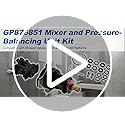 GP876851 Mixer Cap and Pressure-Balancing Unit Kit,Compatible with ...