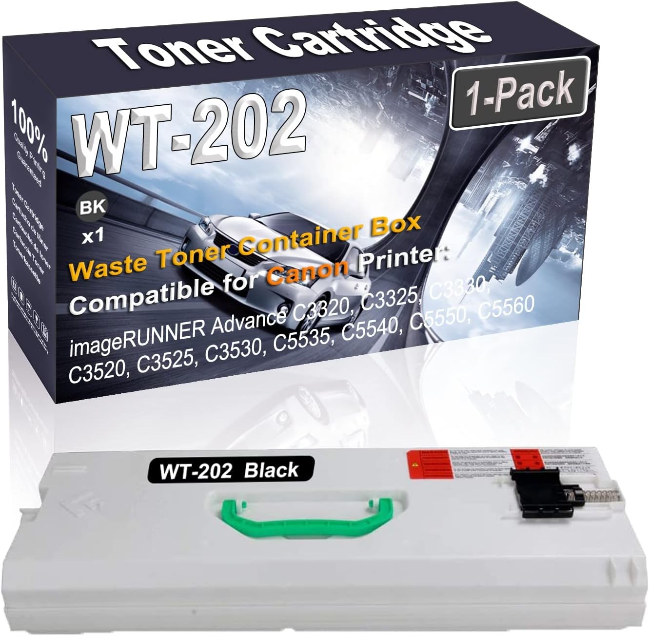 Amazon.com: 1-Pack (Black) Compatible imageRUNNER Advance C3330i C3530i ...