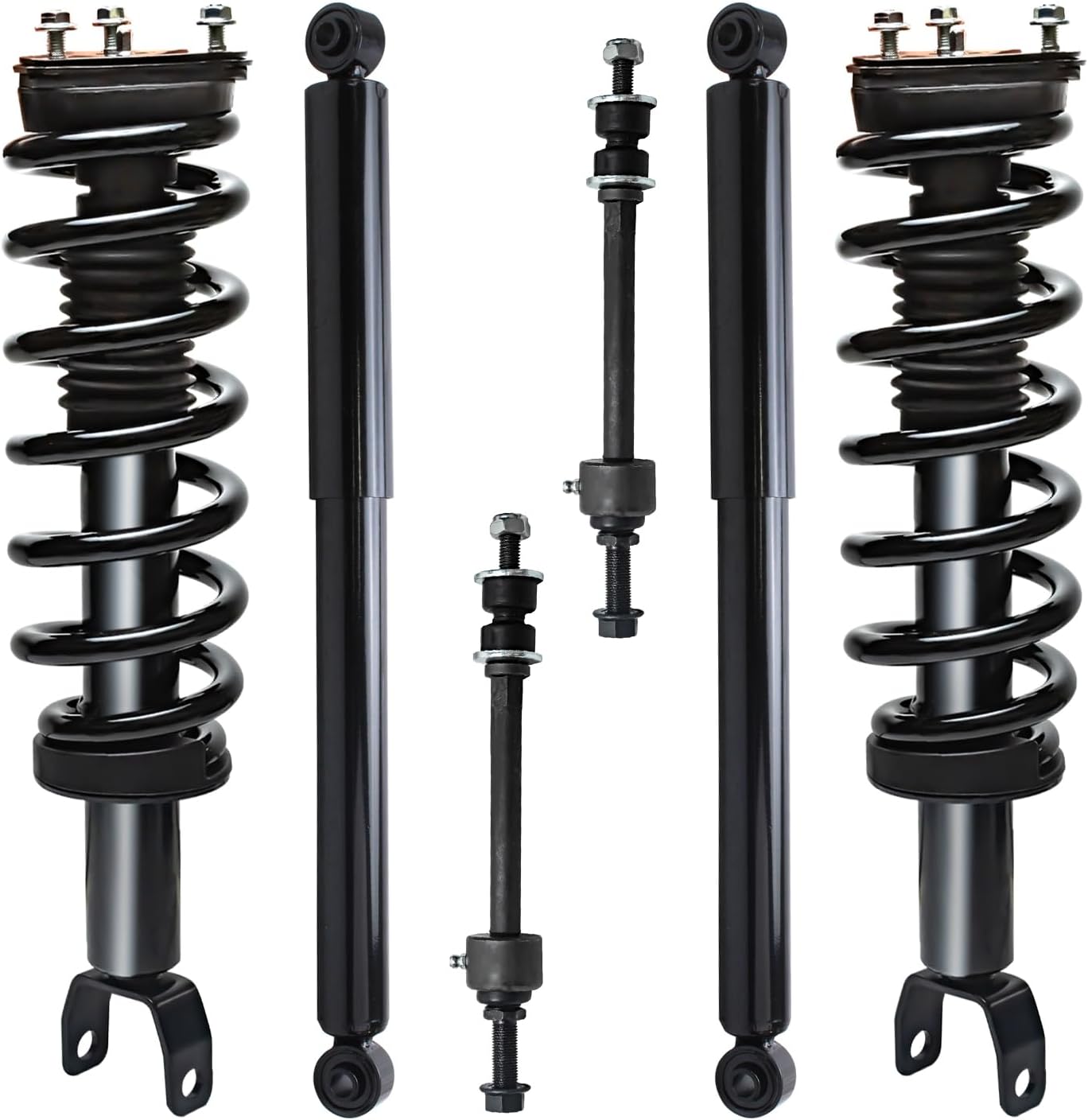 Amazon.com: Detroit Axle - 4WD Suspension Kit for 09-10 Dodge Ram 1500 ...