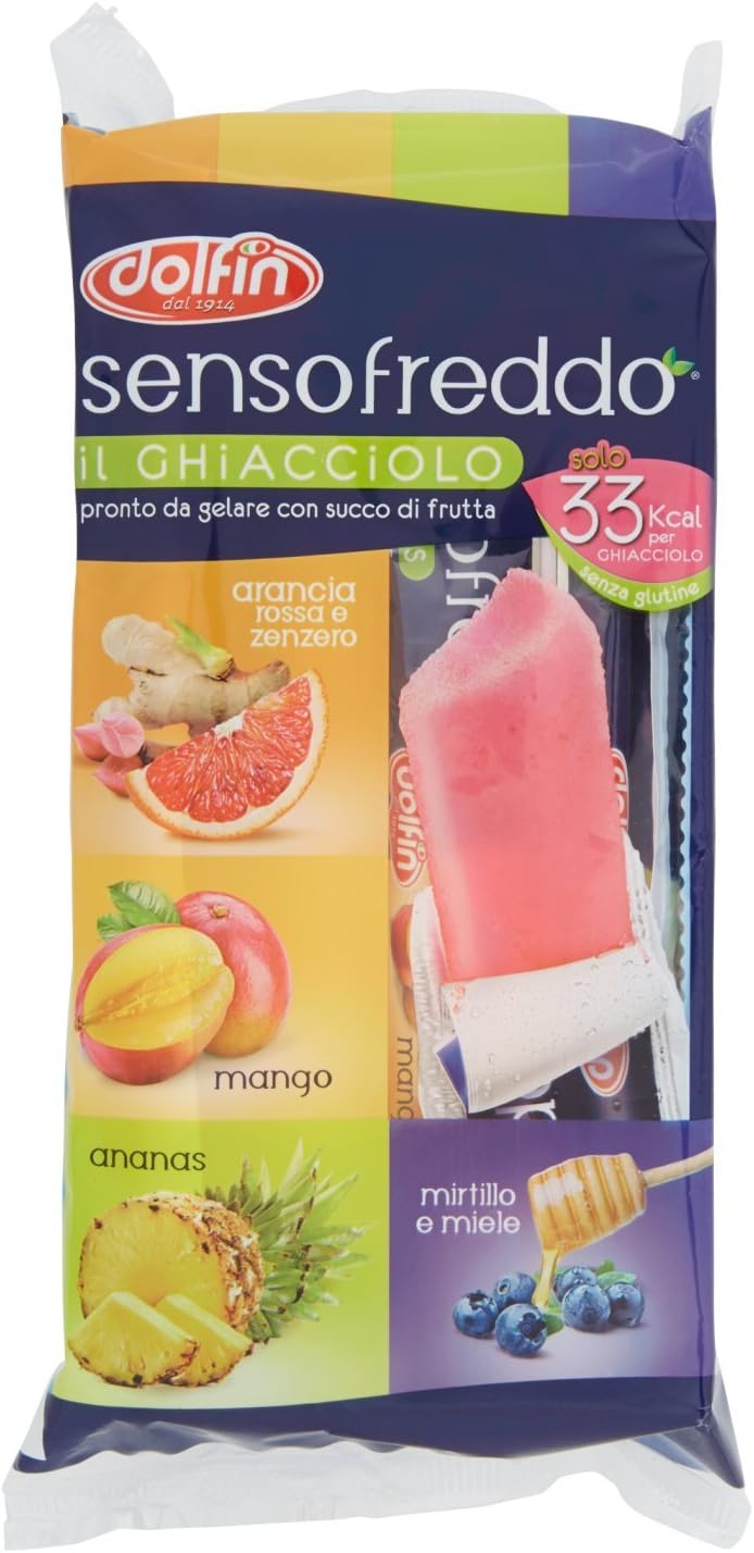 Senso Freddo Stick blister da 10 ghiaccioli, 18 confezioni : Amazon.it ...