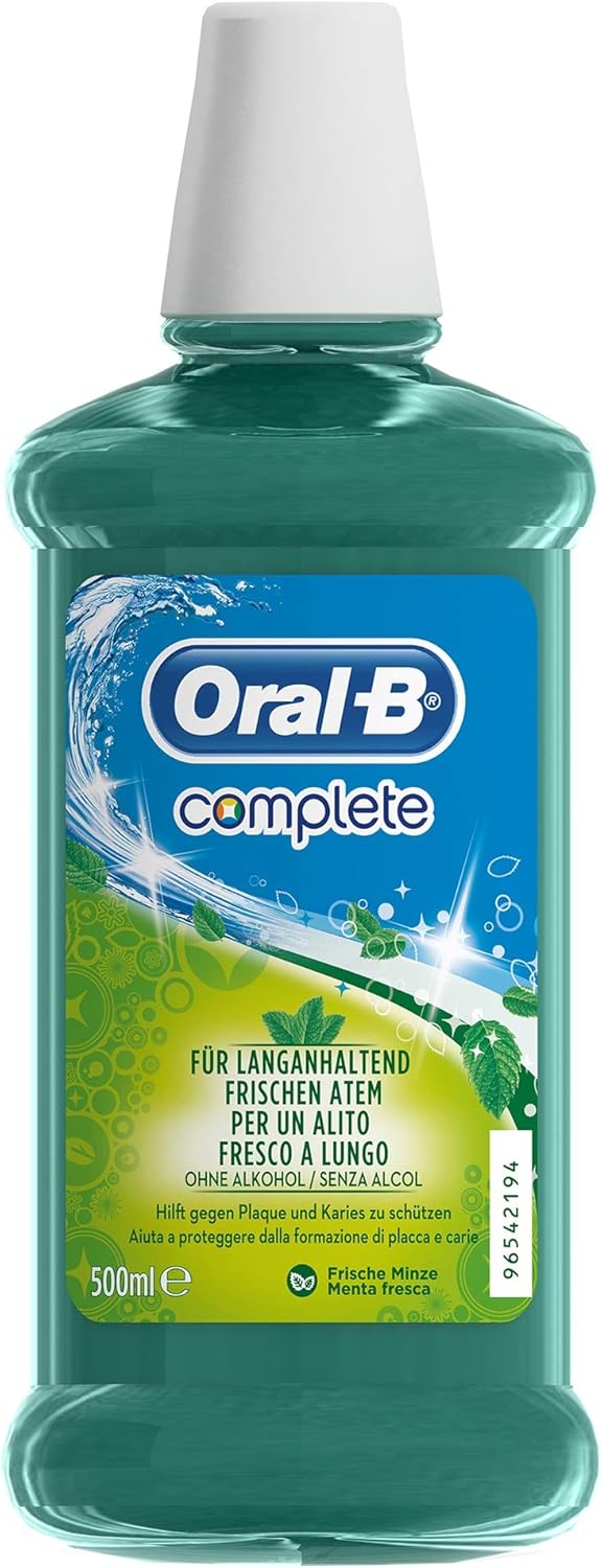 Oral-B Complete Collutorio, 500 ml : Amazon.it: Salute e cura della persona
