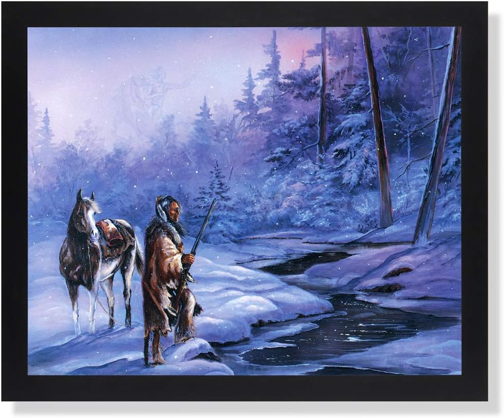 Amazon.com: Native American Indian Horse Shadow of The Forest Home ...