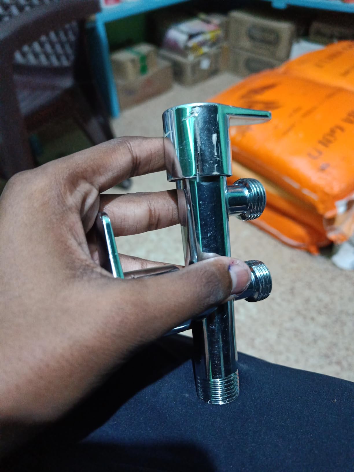 Senkiddpro 2 Way/Twin Bib Tap/Angle Wall with Flange Fitting for ...